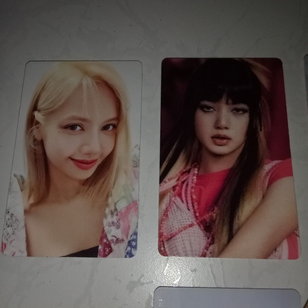 BLACKPINK Lisa Unofficial Photocards Born Pink on Carousell