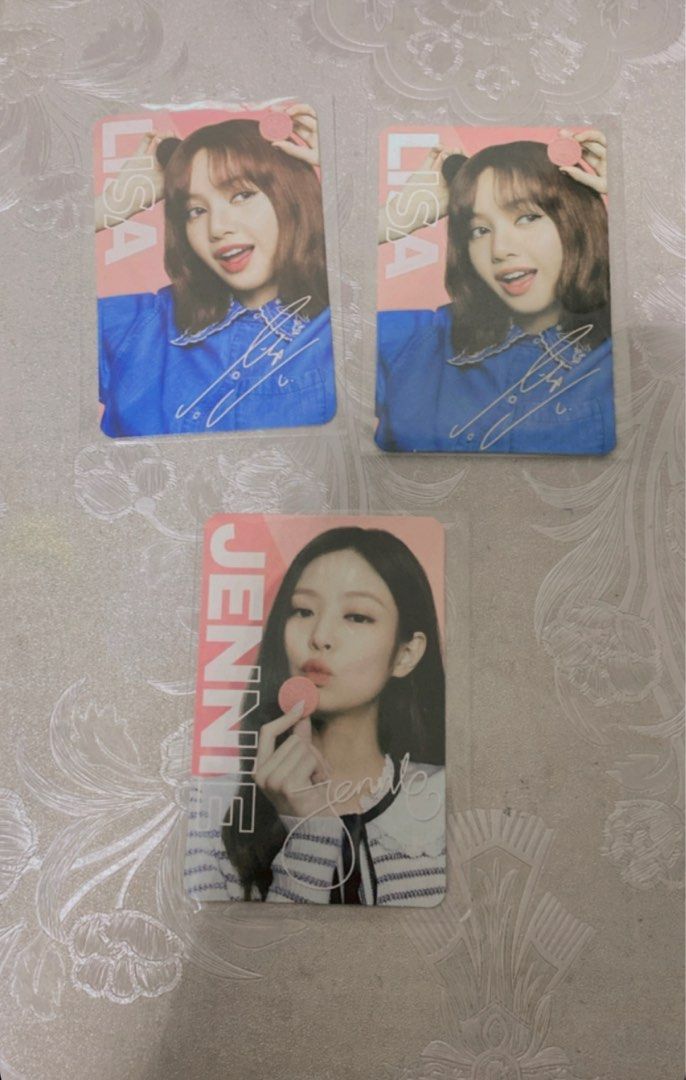 BLACKPINK OFFICIAL OREO CARD FROM THE OREO X BLACKPINK !!, Hobbies ...