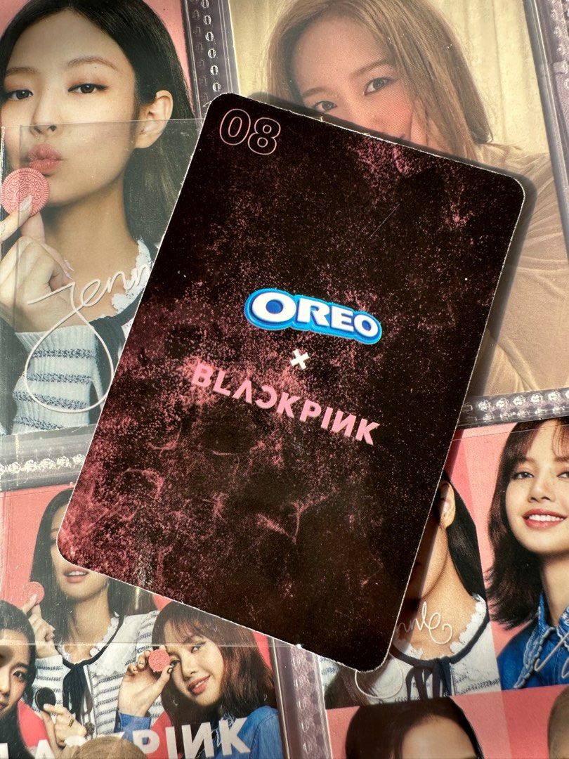 BLACKPINK OREO PCS, Hobbies & Toys, Memorabilia & Collectibles, K-Wave ...