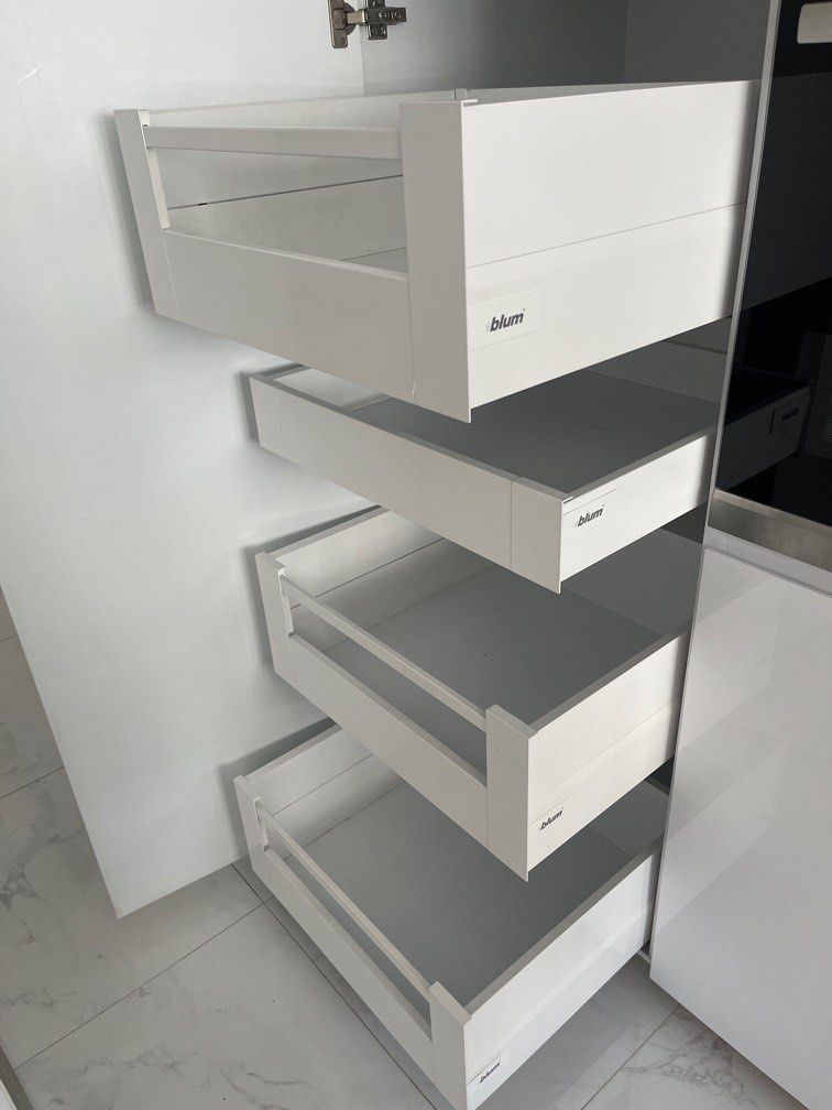 Blum drawers, Furniture & Home Living, Furniture, Shelves, Cabinets ...