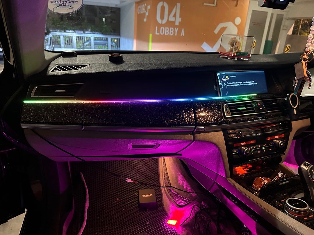 BMW F02 F10 F30 RGB LED Interior Ambient Lighting, Car Accessories ...