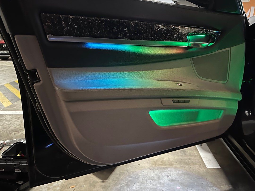 BMW F02 F10 F30 RGB LED Interior Ambient Lighting, Car Accessories ...