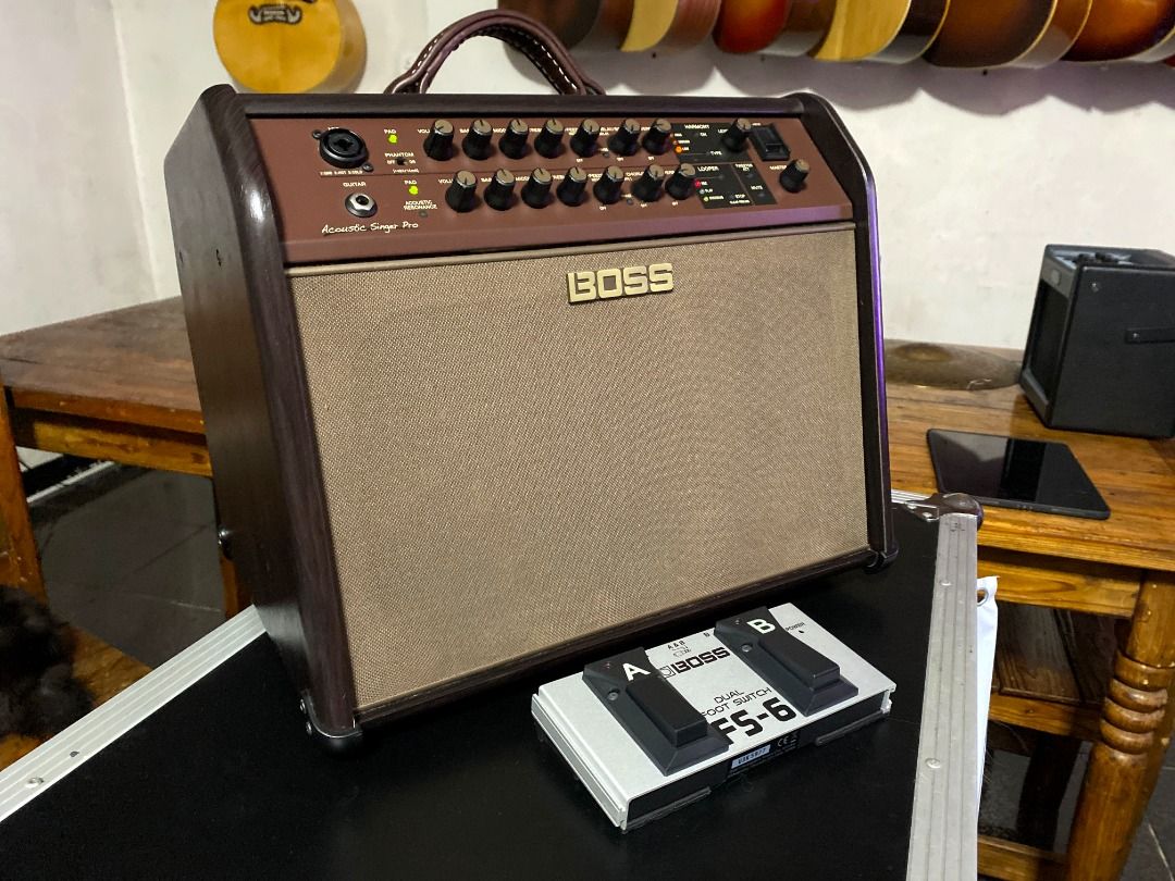 Boss Acoustic Singer Pro Amp, Hobbies & Toys, Music & Media, Music ...