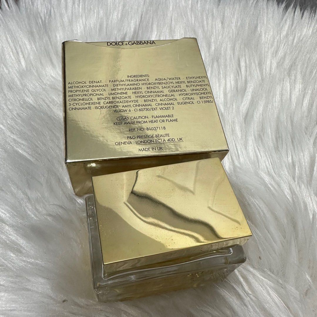 brand new authentic dolce and gabbana the one gold perfume on Carousell