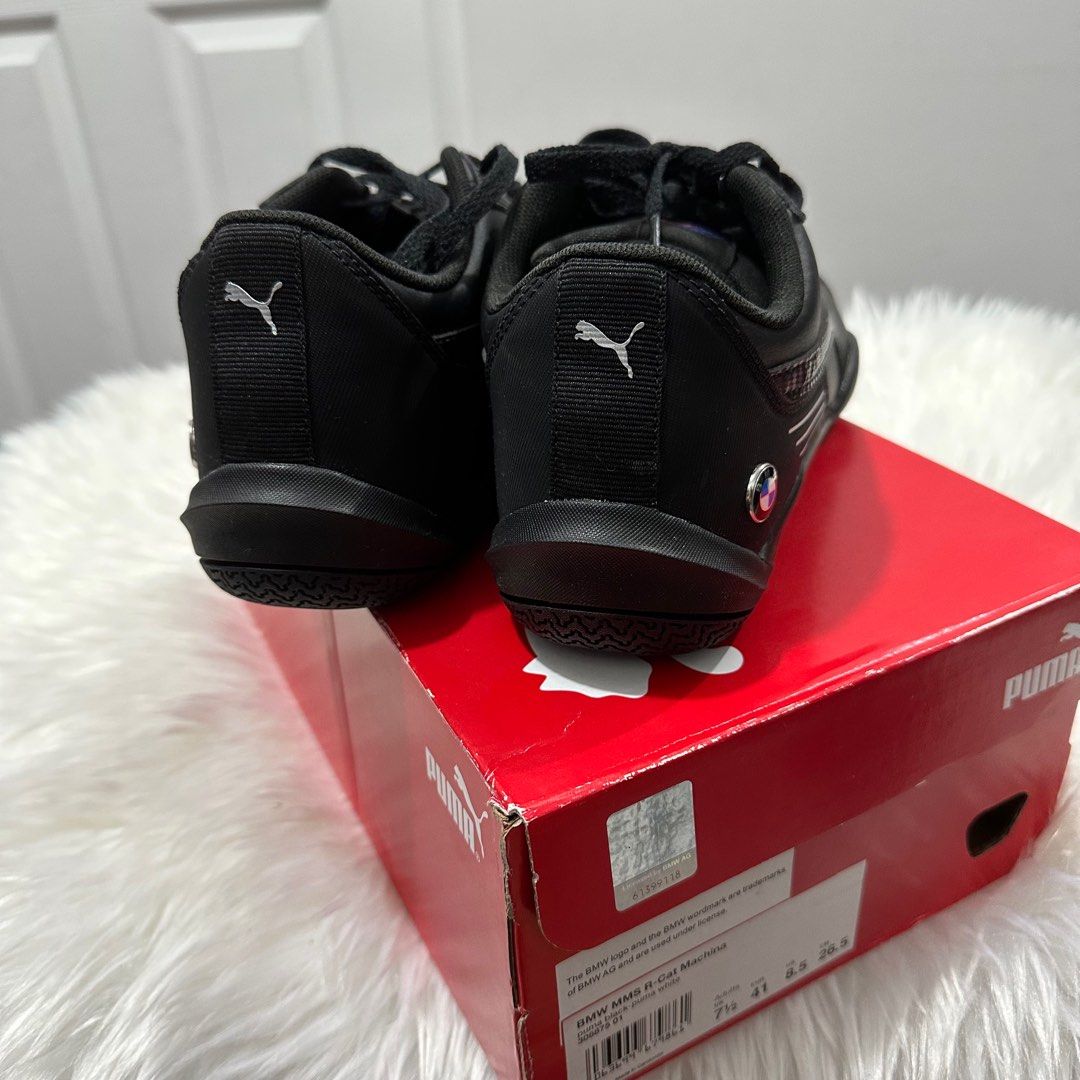 brand new authentic PUMA rubber shoes X BMW collab mms r-cat machina ...