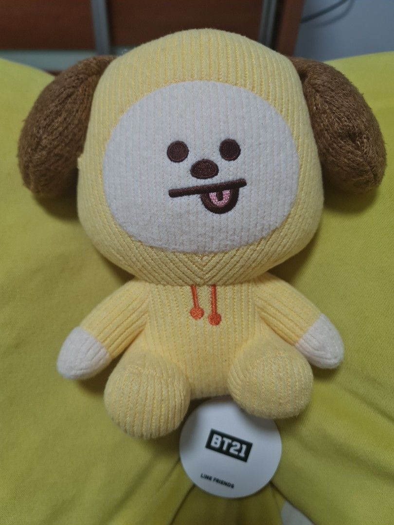 BT21 Chimmy Knit Corduroy Plush Toy, Hobbies & Toys, Memorabilia & Collectibles, K-Wave on Carousell