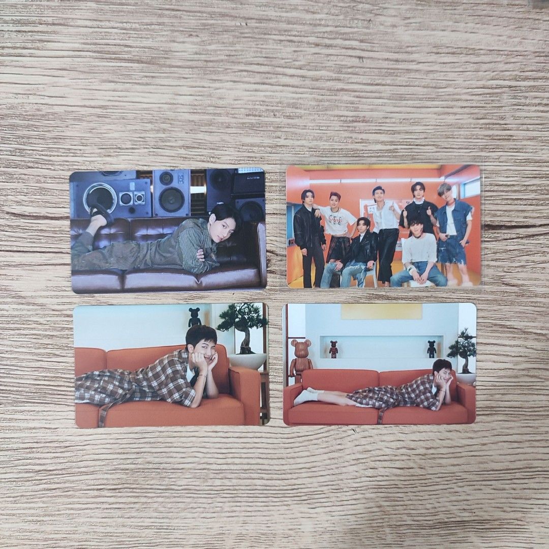 BTS RM Deco Kit Photocard Set, JK & RM BE Photocards Set with BTS Group ...