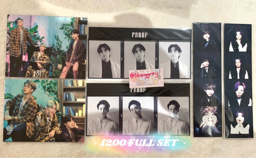 BTS V JK Proof Butter Magicshop set on Carousell