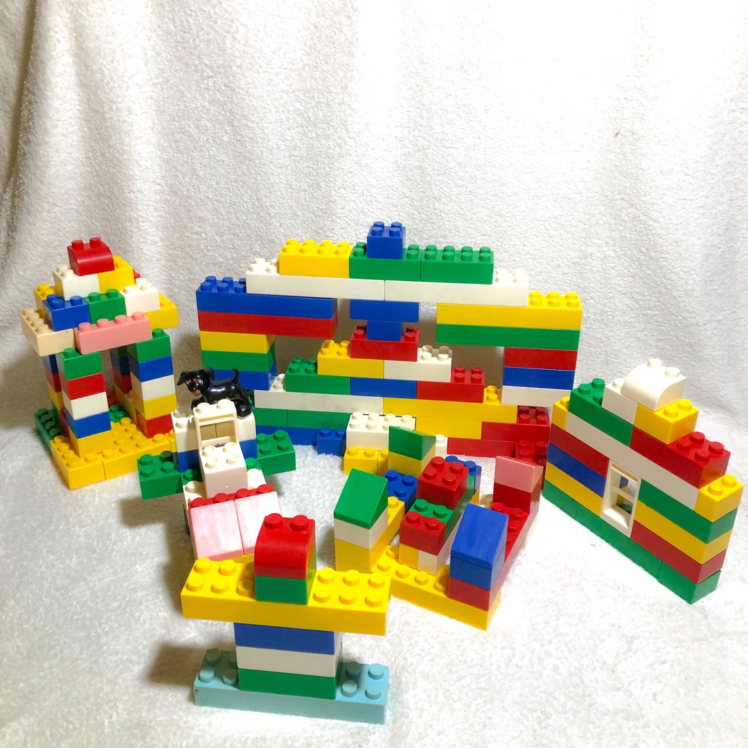 Building Blocks Branded with Markings on Carousell