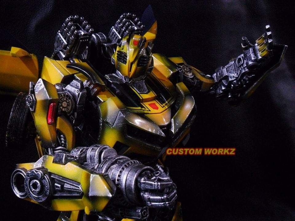 Bumblebee Transformer Hasbro Leader Class Custom Repaint, Hobbies ...