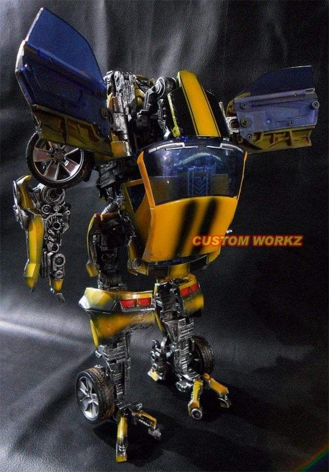 Bumblebee Transformer Hasbro Leader Class Custom Repaint, Hobbies ...