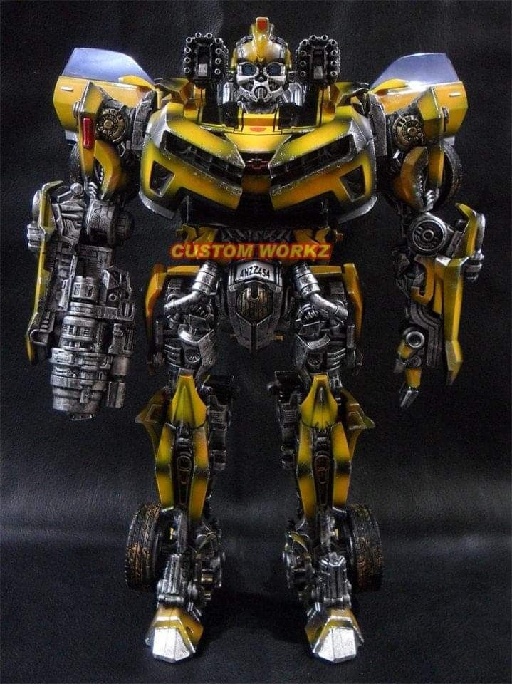 Bumblebee Transformer Hasbro Leader Class Custom Repaint, Hobbies ...