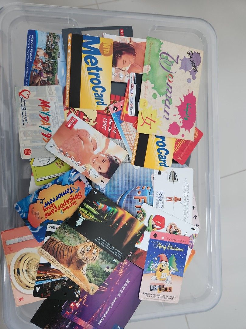 Bunch of MRT cards from SG US, Hobbies & Toys, Memorabilia ...