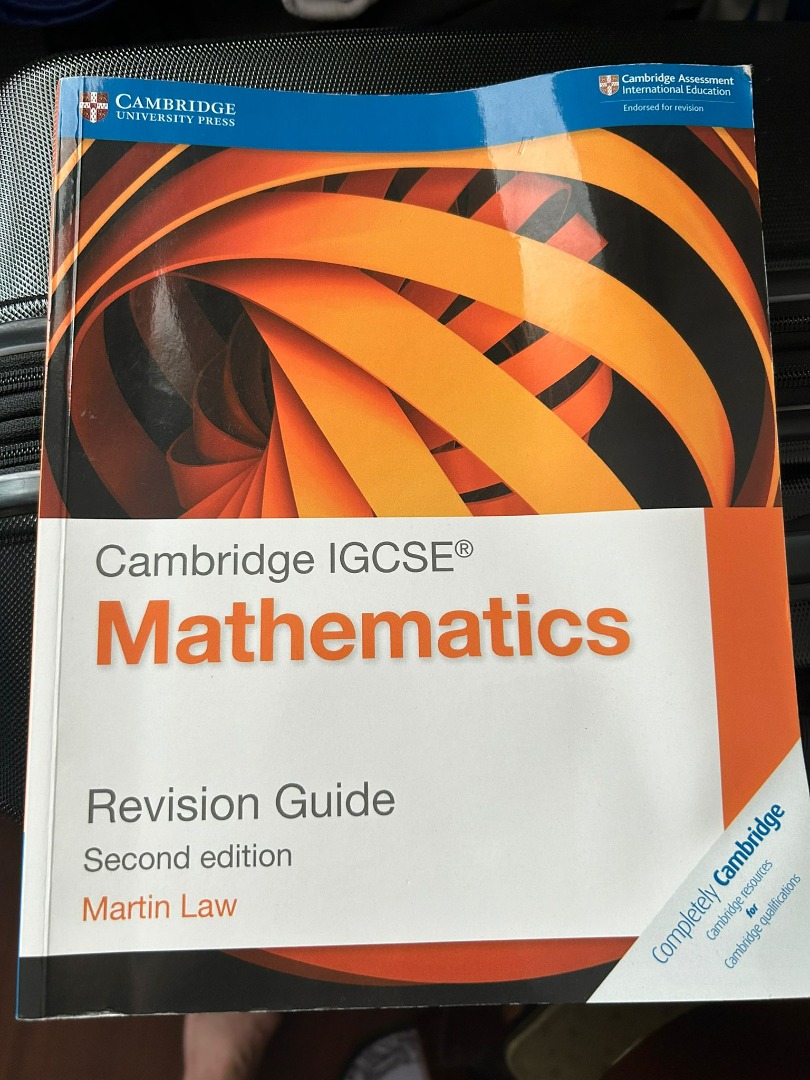 Cambridge IGCSE Mathematics Revision Guide Second Edition Martin Law ...