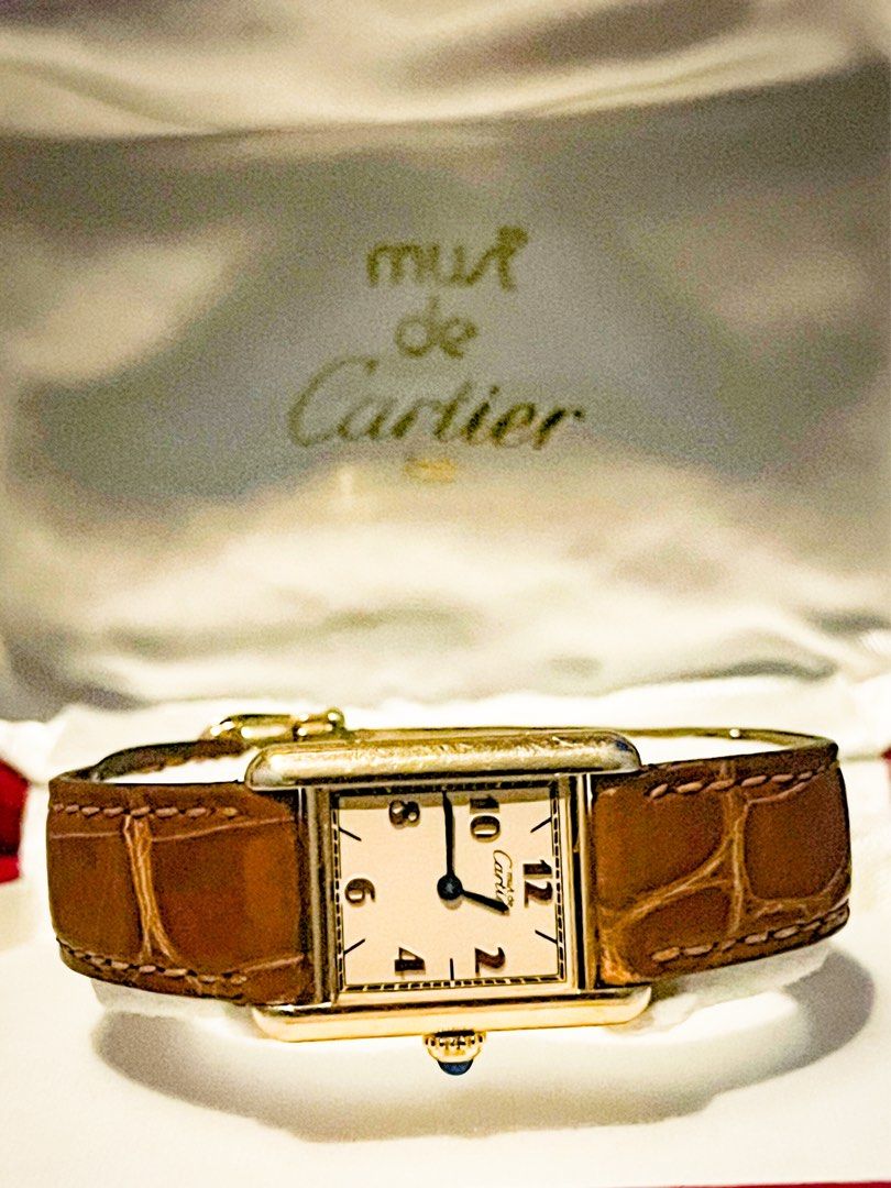 [CHEAPEST] Cartier Must Tank Full Collector's Set, Men's Fashion ...