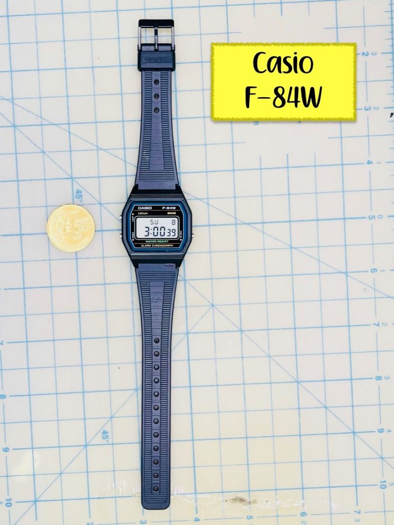 CASIO F-7 | CASIO F-84W | CASIO F-91W, Men's Fashion, Watches ...