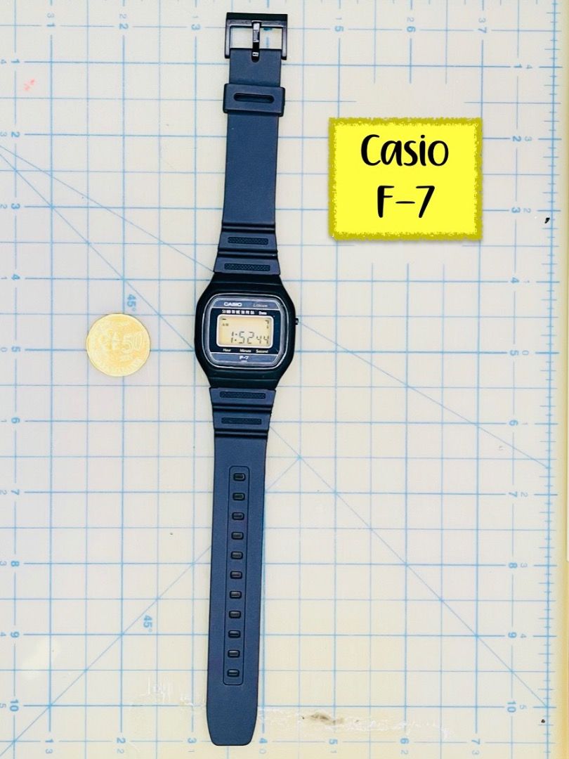CASIO F-7 | CASIO F-84W | CASIO F-91W, Men's Fashion, Watches ...