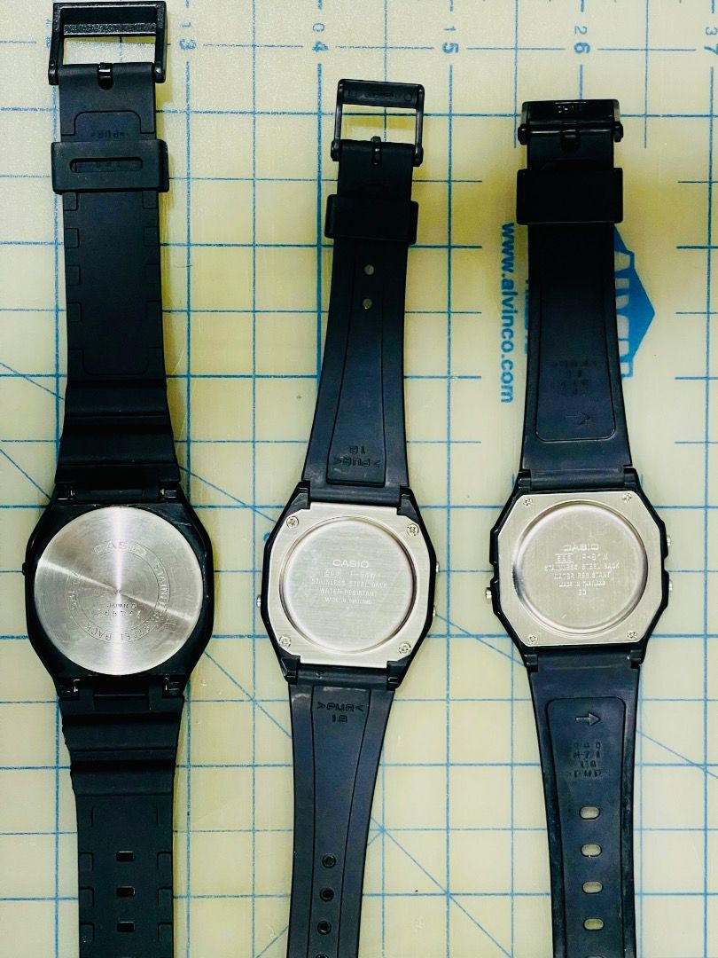 CASIO F-7 | CASIO F-84W | CASIO F-91W, Men's Fashion, Watches ...