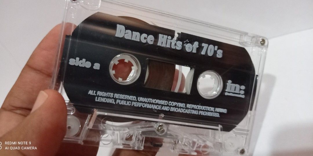 [CASSETTE] DANCE HITS OF 70'S, Hobbies & Toys, Music & Media, CDs ...