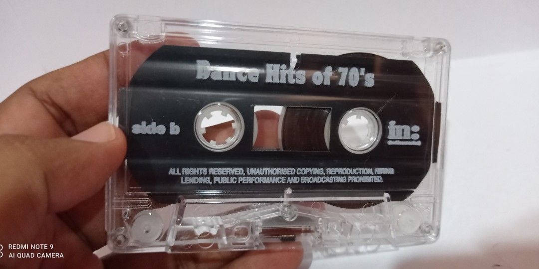 [CASSETTE] DANCE HITS OF 70'S, Hobbies & Toys, Music & Media, CDs ...