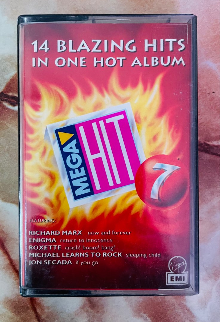 (Cassette) Mega Hit 7 album, Hobbies & Toys, Music & Media, CDs & DVDs ...
