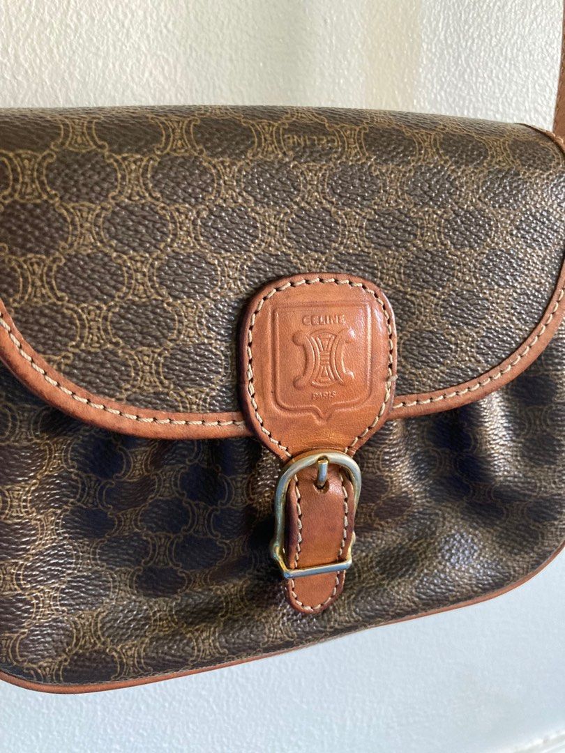 Celine Paris Macadam Crossbody with Entrupy Certification on Carousell