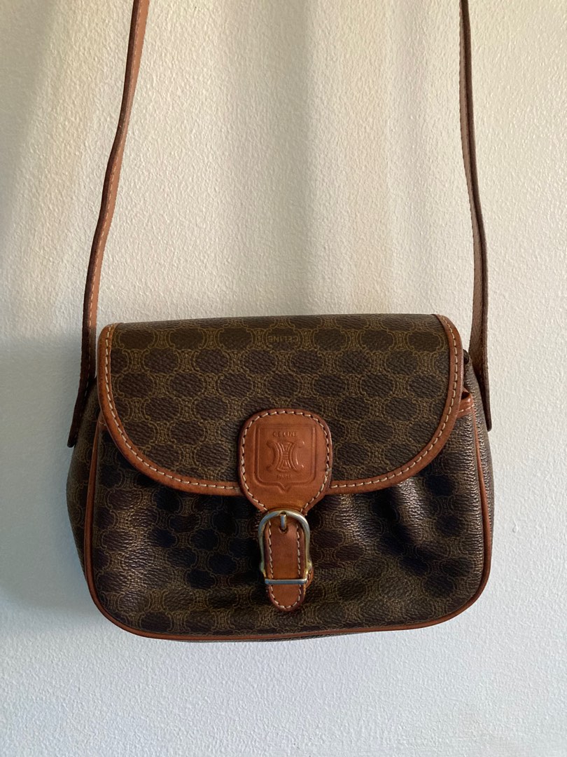 Celine Paris Macadam Crossbody with Entrupy Certification on Carousell