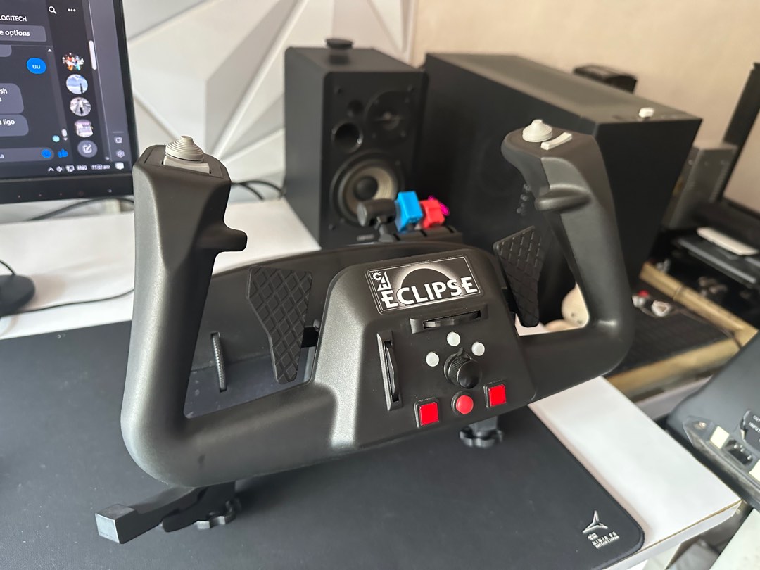 CH Eclipse Flight Yoke Simulator, Video Gaming, Gaming Accessories, Controllers on Carousell
