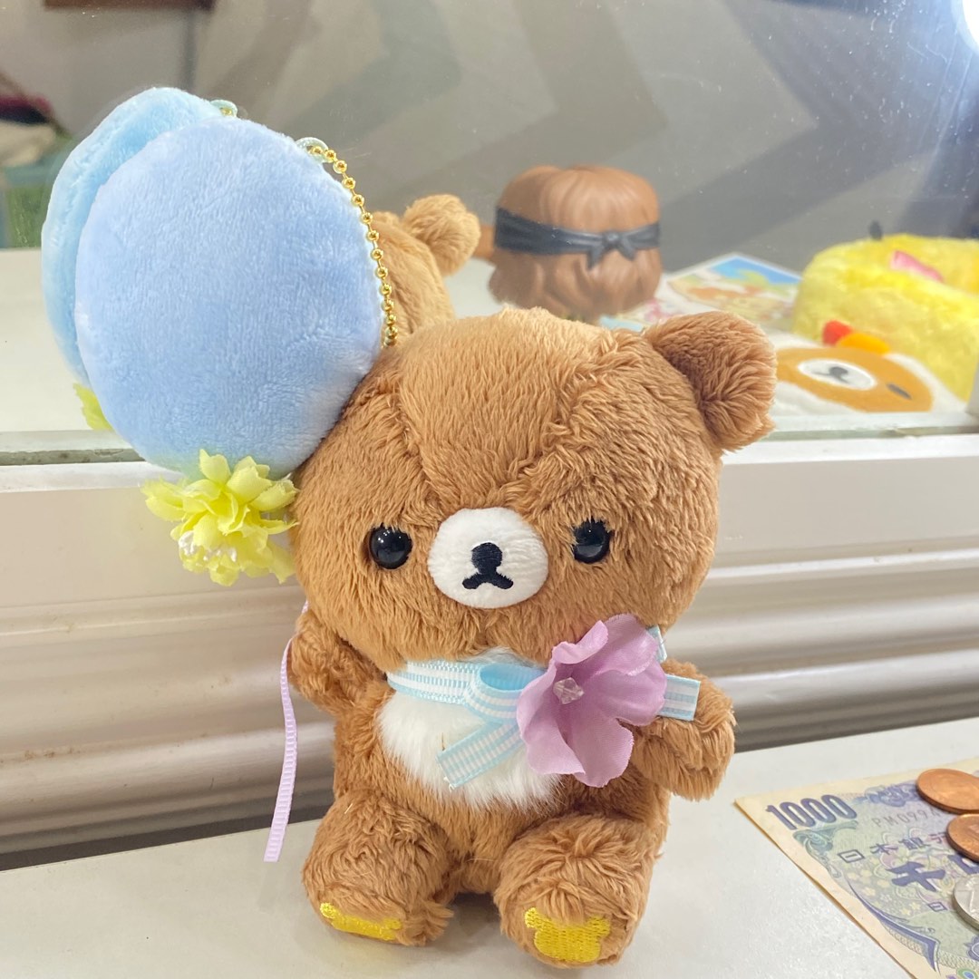 Chairoikoguma with Balloon Plush Charm on Carousell
