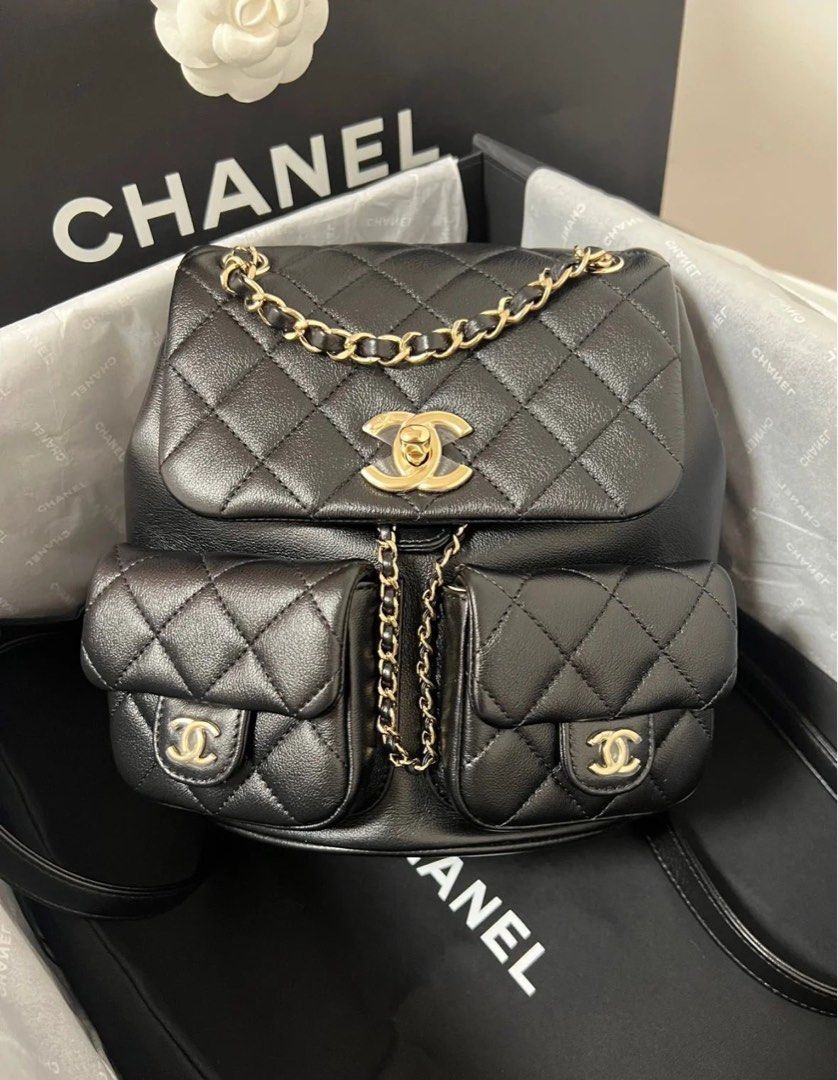 Chanel Duma backpack, Luxury, Bags & Wallets on Carousell