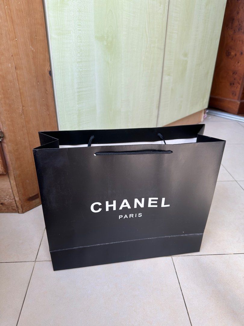 Chanel Paper Bag, Luxury, Bags & Wallets on Carousell