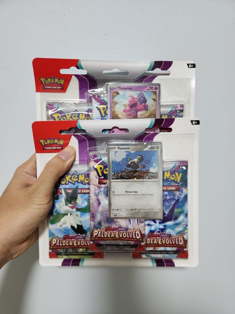 [CHEAPEST] [FREE MAILING] Pokemon SV02 3 Pack Blister Set - Paldea ...