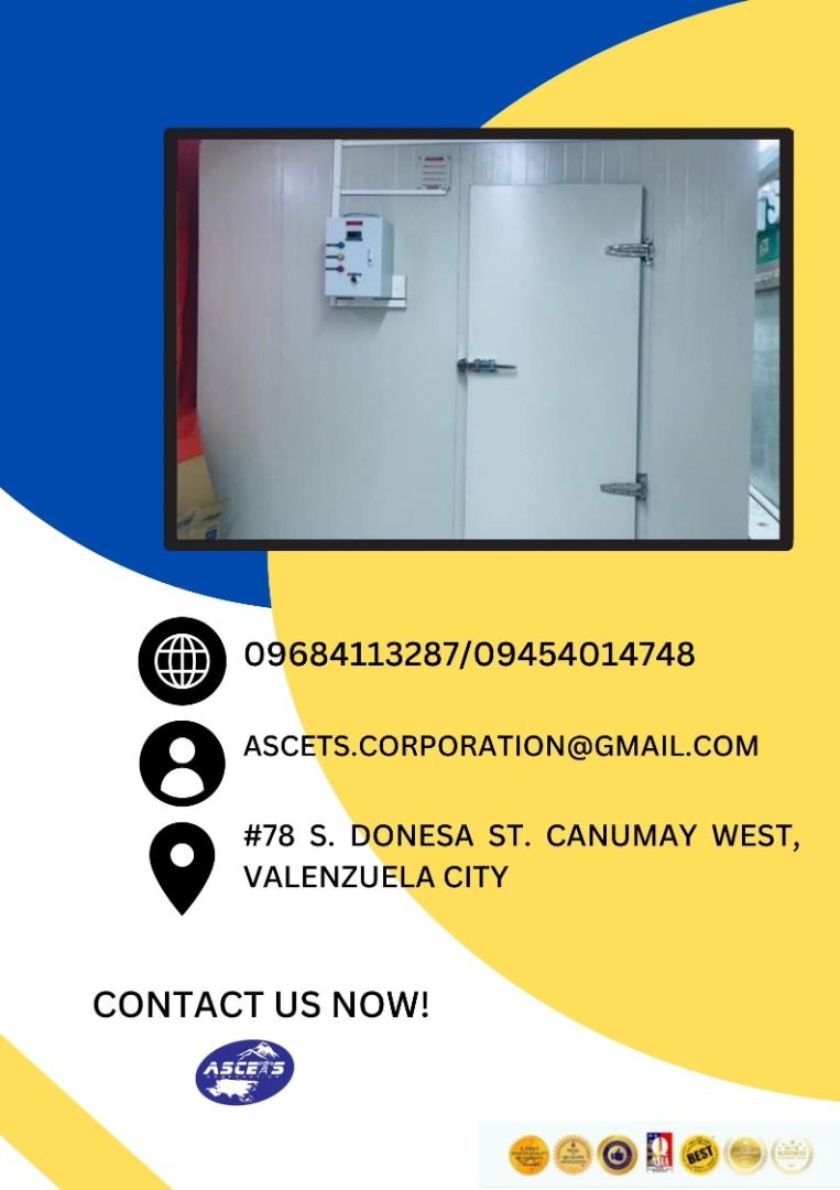CHILLING/FREEZING ROOM FOR STORING PRODUCTS, Commercial & Industrial ...