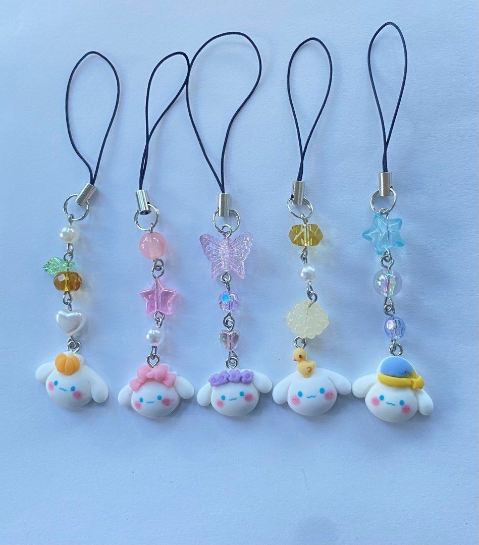 cinnamoroll phone charms, Women's Fashion, Jewelry & Organisers, Charms ...