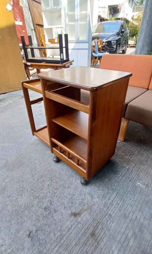 Classic Food Cart, Expandable, Furniture & Home Living, Furniture ...
