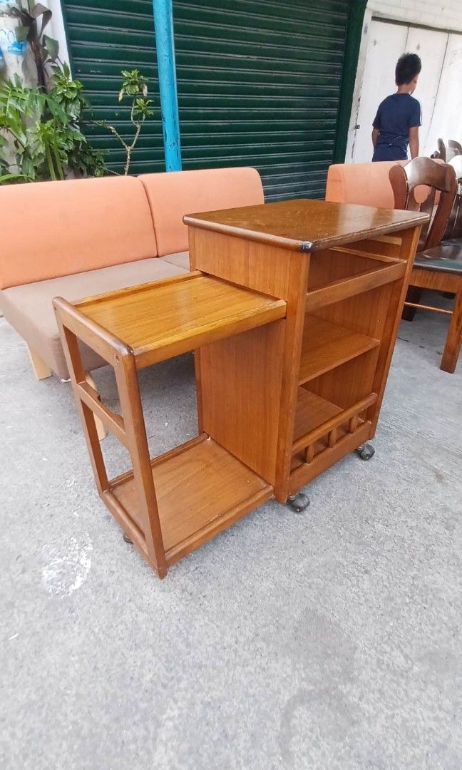 Classic Food Cart, Expandable, Furniture & Home Living, Furniture ...