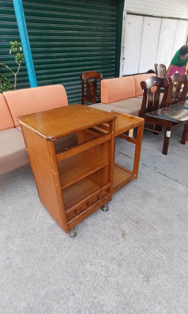 Classic Food Cart, Expandable, Furniture & Home Living, Furniture ...