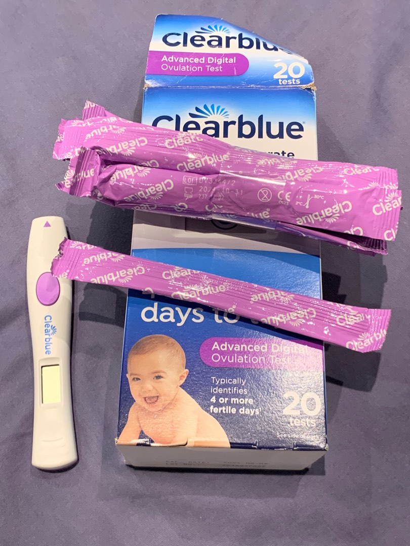 Clearblue Ovulation Test Kit, Babies & Kids, Maternity Care on Carousell