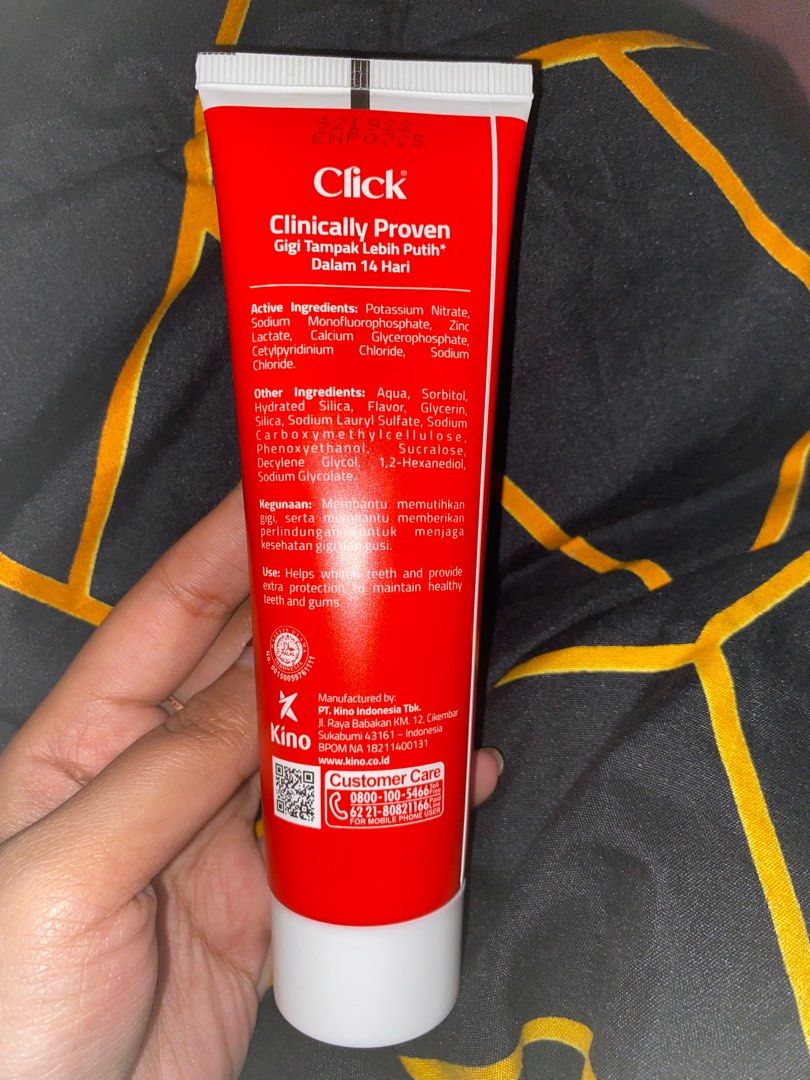 Click Natural Toothpaste Whitening, Kesehatan & Kecantikan, Parfum ... Click Natural Toothpaste Whitening, Kesehatan & Kecantikan, Parfum ...