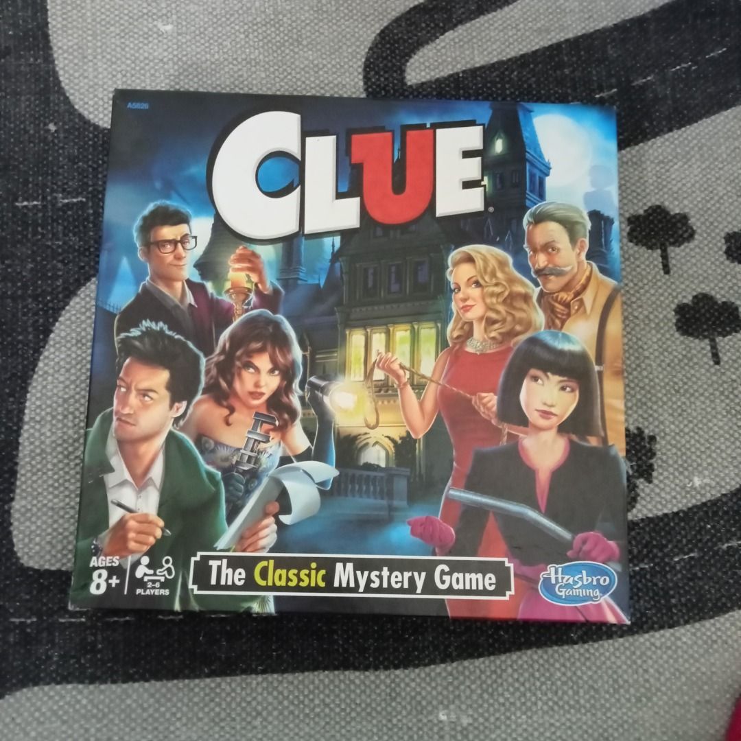 Clue Board Game From Hasbro On Carousell