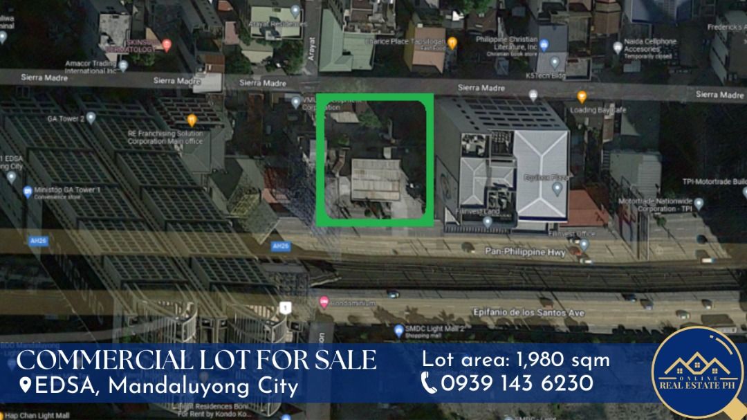 Commercial lot in EDSA Mandaluyong, Property, For Sale, Lot on Carousell