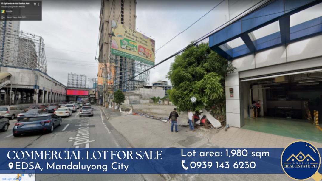 Commercial lot in EDSA Mandaluyong, Property, For Sale, Lot on Carousell