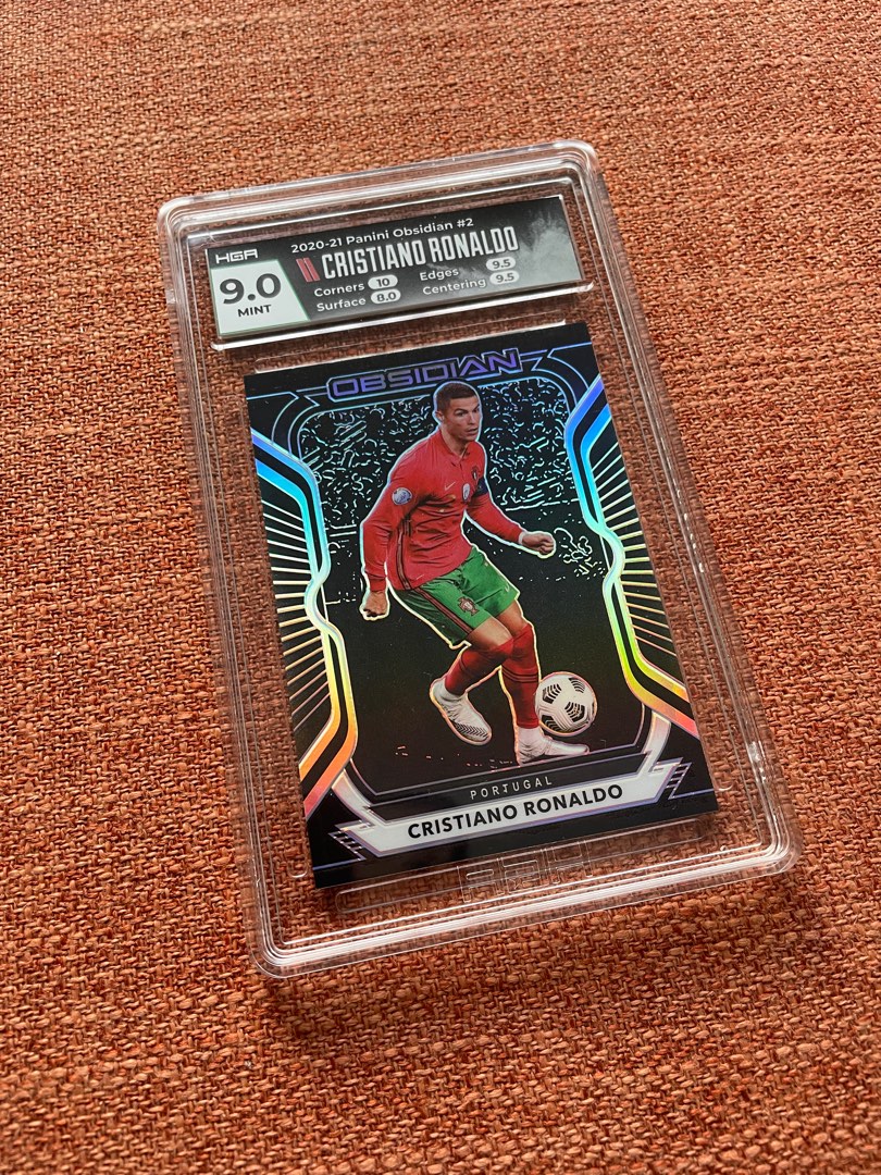 Cristiano Ronaldo - Panini Obsidian 2020-21, Hobbies & Toys, Toys ...