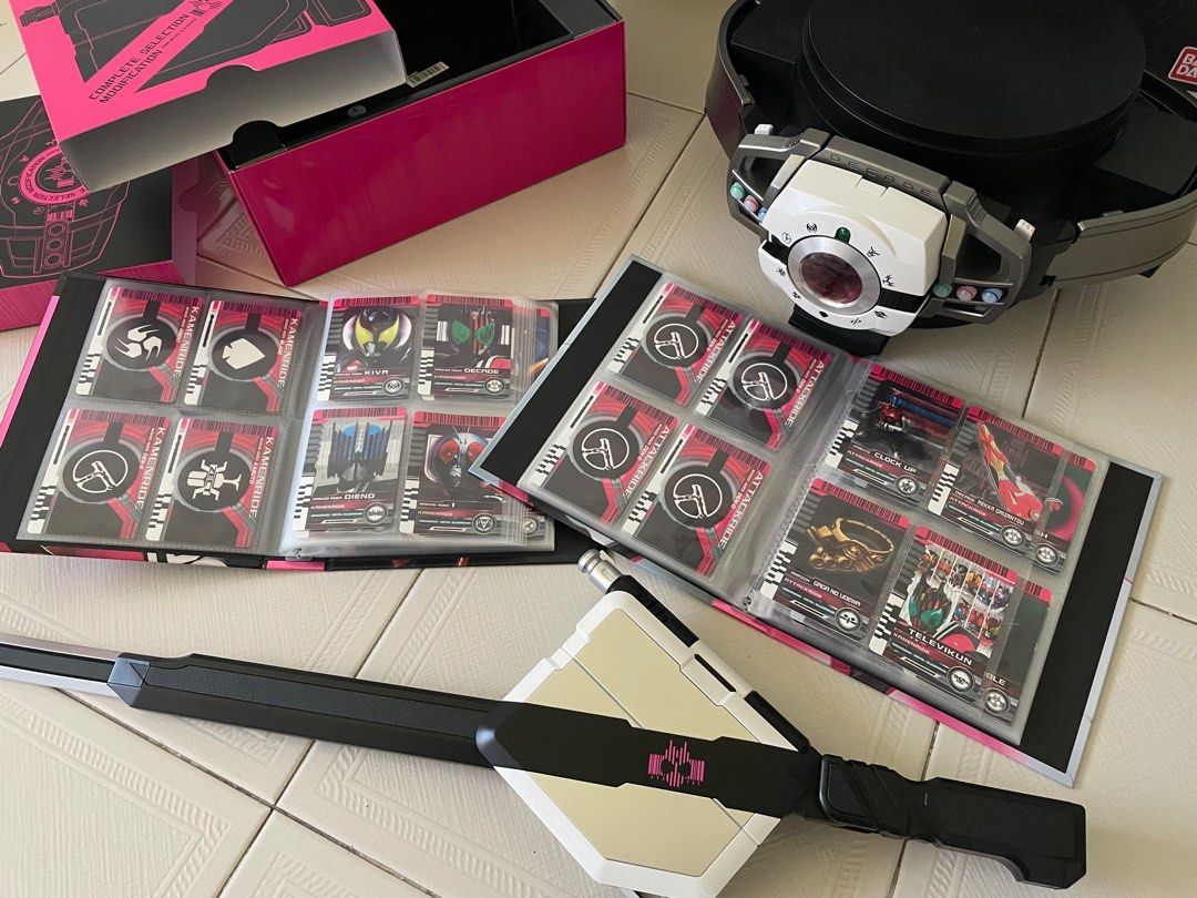 CSM KAMEN RIDER DECADE DECADRIVER + RIDEBOOKER + BINDER SET (Complete ...