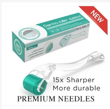 Derma roller - DRS skin microneedle titanium micro needle needling hair ...