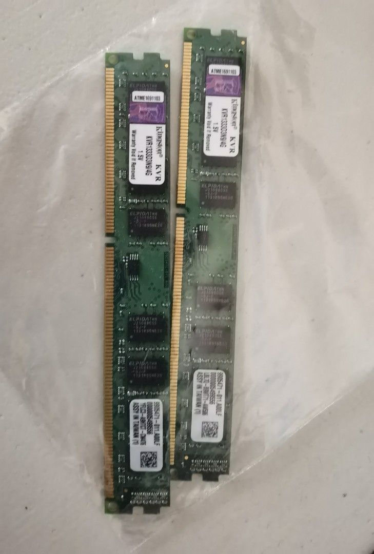 Desktop DDR3 RAM 4G x 2, Computers & Tech, Desktops on Carousell