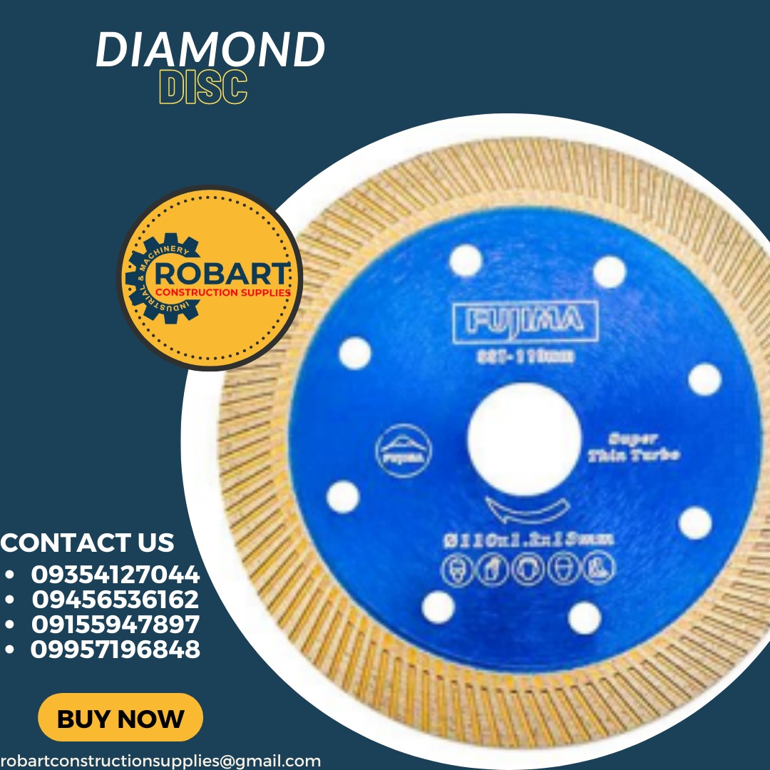 DIAMOND DISC, Commercial & Industrial, Construction Tools & Equipment ...
