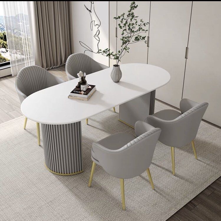 CeiLa DiniNg TaBle SeT, Furniture & Home Living, Furniture, Tables ...