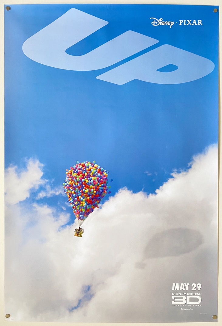 Disney Pixar Up Original DS Movie Poster 27x40 Teaser, Hobbies & Toys ...