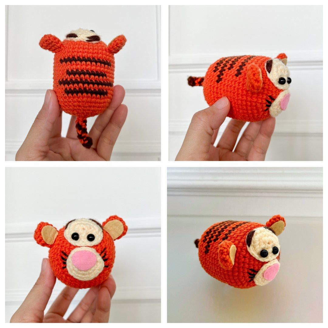 Disney Tsum Tsum Mini Plush Toy Crochet amigurumi, Hobbies & Toys ...